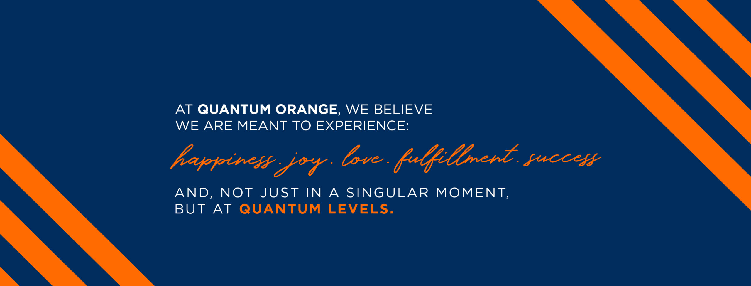 The Quantum Orange Manifesto | Quantum Orange